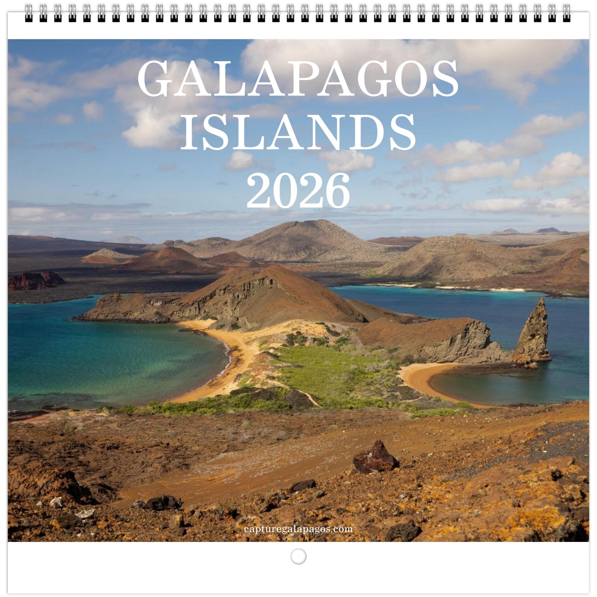 Galapagos Islands Wall Calendar 2026 (US & CA) – Capture Galapagos